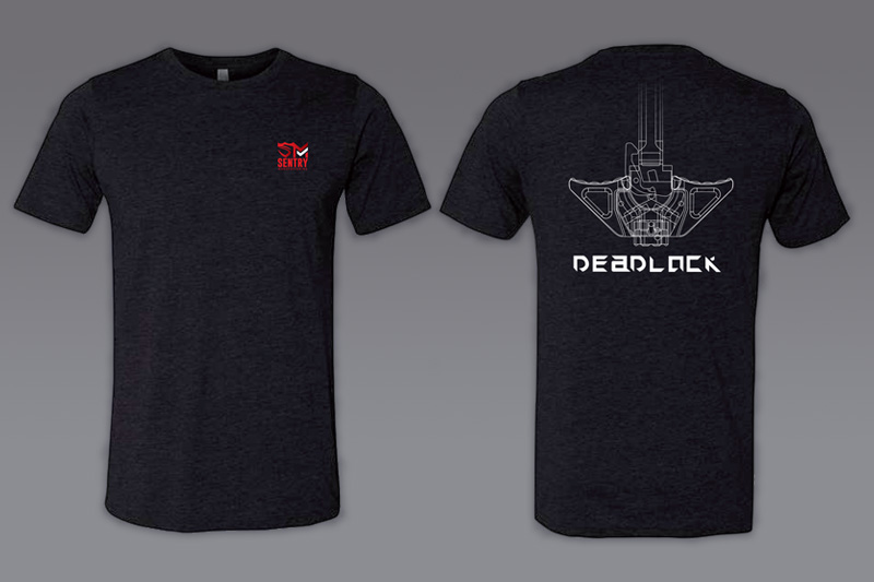 Sentry Manufacturing Deadlock T-shirt – Sentry Manufacturing